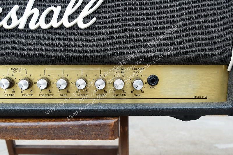 MARSHALL JCM900 4100 HiGAIN DUAL REVERB 100W|中古ギター MARSHALL JCM900 4100 HiGAIN DUAL REVERB 100W|中古ギター