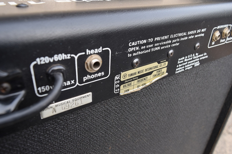 SUNN ALPHA 112R 50W ギターアンプ｜中古 山陽電子商会 第弐録音機材倉庫 全国発送。